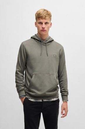 Boss Orange by Hugo Boss Kapuzensweatshirt BOSS ORANGE Wetalk, Herren, Gr. 4XL, open grau076, Sweatware, Obermaterial: 100% Baumwolle, regular fit h&uuml;ftlang, hoch geschlossener
