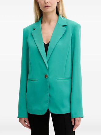 Fracomina buttoned blazer - Vert