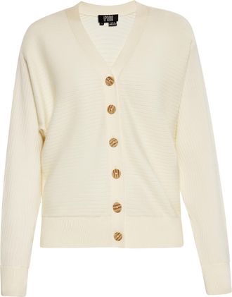 Dreimaster Dreimaster Strickjacke Frauen Creme