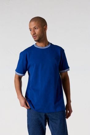 Jott T-shirt col rond mixte Bleu cobalt Ley - Taille XXL