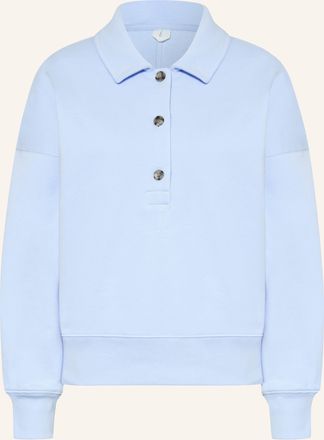 Arket Arket Jersey-Poloshirt Flora blau
