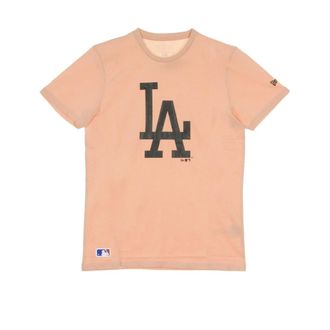 New Era Homme, Tops, Rose, Taille: XL Tee-shirt avec logo d&eacute;quipe en rose/noir