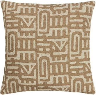 furn. Hoem Samos Jacquard Geometrisches Polyester -Kissen gef&uuml;llt