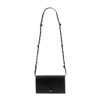 Jil Sander Femme, Sacs, Noir, Taille: ONE Size Tangle Wallet with Strap