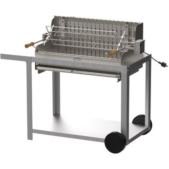 Le Marquier Le Marquier - Barbecue Irissarry Inox 7832 Sur Chariot