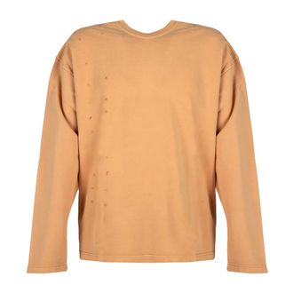 Diesel SweaT-shirt S-Almon-E1 - Homme - Sweatshirts et sweats &agrave; capuche - Orange - Taille: L