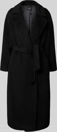 Max Mara Regular Fit Mantel aus Woll-Alpaka-Mix mit Mohair-Anteil Modell TEMPERA