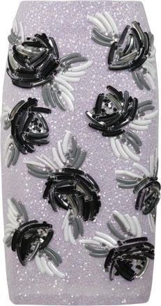 Des_Phemmes DES Phemmes, Femme, Jupes, Violet, Taille: 42 FR Gonna Midi Paillettes