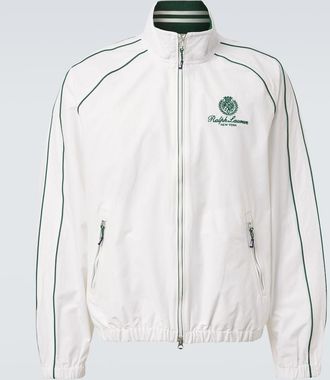 Polo Ralph Lauren Veste de surv&ecirc;tement en coton m&eacute;lang&eacute;