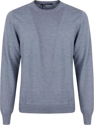 Tagliatore Maglia - - Knitwear - Herren - Blau - XL