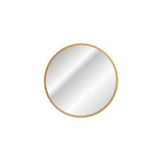 AC-D&eacute;co Ac-deco - Miroir mural rond Led tactile - Cadre dor&eacute; - d 60 cm - Lustro Hestia - Livraison gratuite