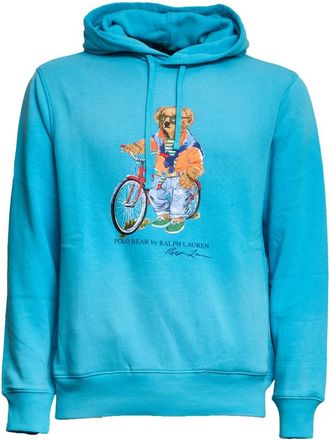 Polo Ralph Lauren Homme, Sweatshirts et sweats &agrave; capuche, Bleu, Taille: XL Polo Bear Sweat &agrave; capuche