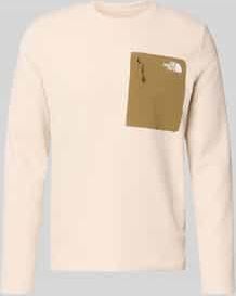 The North Face Langarmshirt mit Napoleontasche Modell KECHA