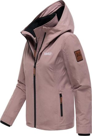 Marikoo Outdoorjacke Erdbeere sportliche Funktionsjacke mit Kapuze