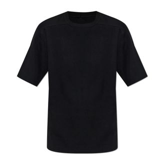 Rick Owens Femme, Tops, Noir, Taille: 36 FR T-shirt col rond