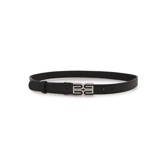 Gestuz Schwarzer Logo G&uuml;rtel Accessoire - - Accessories - Damen - Schwarzk - 75 CM