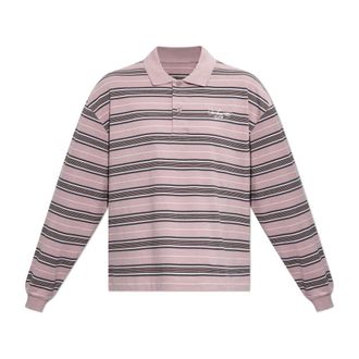 Carhartt Work in Progress Femme, Tops, Rose, Taille: 36 FR Polo Bronson &agrave; manches longues