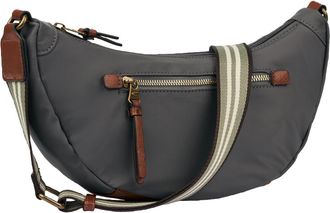 Camel Active Damen Umhängetasche mit verstellbarem Schulterriemen Grau, Womenswear-S
