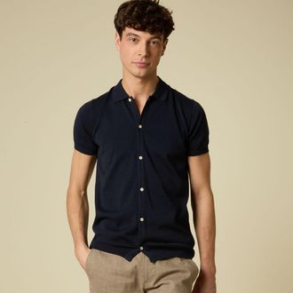 Bexley Braxten - Polo homme marine