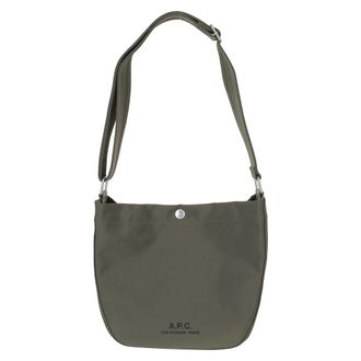 A.P.C. Journal Small Satchel - - Bags - Herren - Gr&uuml;n - ONE SIZE