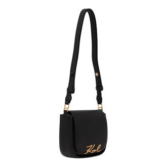 Karl Lagerfeld K/Signature Umh&auml;ngetasche - - Bags - Damen - Schwarzk - ONE SIZE