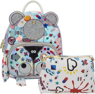 Mymo RUCKSACK RUCKSACK Frauen wei&szlig; mehrfarbig