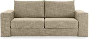 Looks by Wolfgang Joop LOOKS by Wolfgang Joop Looks V-2 Designer Sofa mit Hockern und Regal, 2 Sitzer Couch, Funktionssofa, beige-braun, Sitzbreite 180 cm
