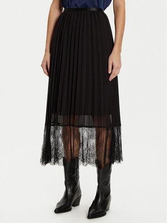 Morgan Faltenrock 242-JERLAN Schwarz Regular Fit