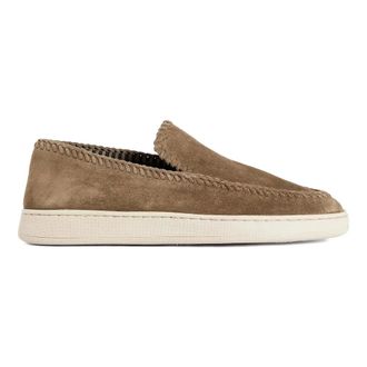 Officine Creative Homme, Chaussures, Beige, Taille: 44 EU Herbie/011 Mocassins en daim