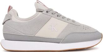 Calvin Klein Sneakers Retro Runner Sock Laceup Neo Mix HW0HW03250 Grau