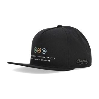 Dolly Noire Homme, Accessoires, Noir, Taille: ONE Size Casquette Visi&egrave;re Plate