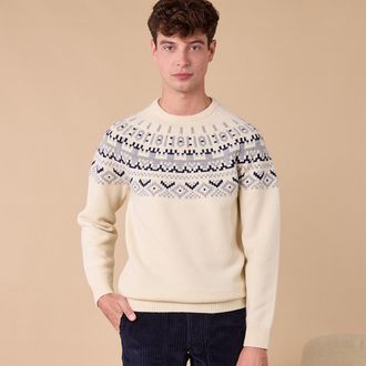 Bexley Elvar - Pull homme ecru