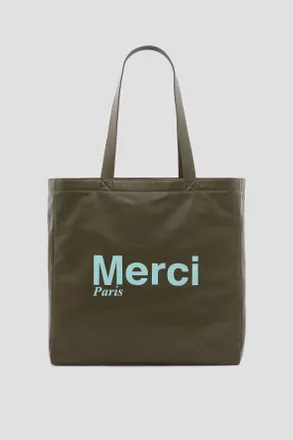 Gerard Darel Cabas en cuir - TOTE - Kaki