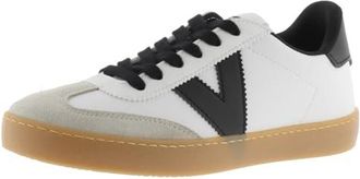 Victoria Basket Basse Unisexe Berlin Ciclista Effet Cuir & Pi&egrave;ces en Contraste & Bout en Cro&ucirc;te De Cuir 1126208 pour Adulte Hielo 39