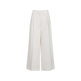 Guess Pantalon large pliss&eacute; &agrave; taille mi-haute