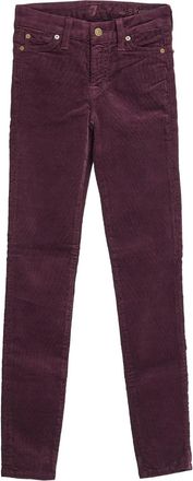 7 For All Mankind Hose aus Cord - Rot