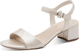 Tamaris Sandales &agrave; talons pour femme 1-28249-42, Champagne, 39 EU