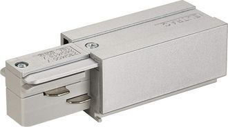 SLV EINSPEISER, für EUTRAC Hochvolt 3Phasen-Aufbauschiene, Silbergrau