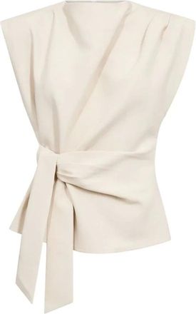 Co'Couture Femme, Tops, Blanc, Taille: 36 FR Hauts sans manches