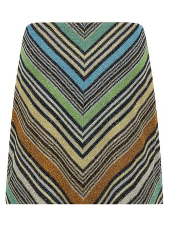 Missoni Womens Multicolor Viscose Long Skirt