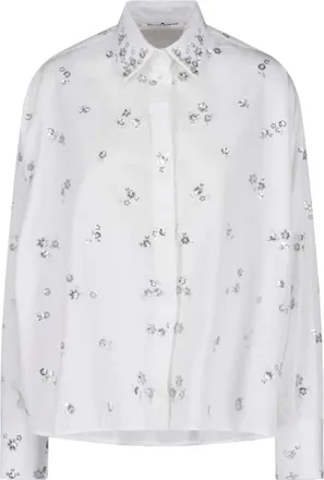 Ermanno Scervino Shirt With Sequin Applications