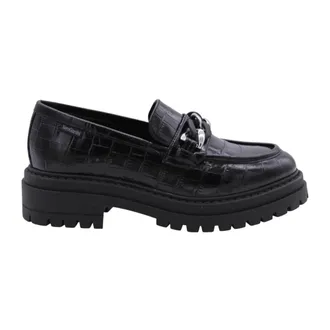 Nero Giardini Klassische Leder Mokassin Schuhe - - Shoes - Damen - Schwarzk - 37 EU