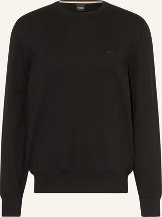HUGO BOSS Pullover Upacas schwarz