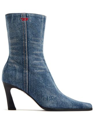 Diesel bottines D-Allas en jean - Bleu