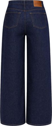 Ganni Organic Cotton Straight Leg Jeans - Blue