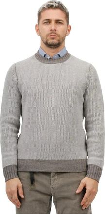 Gran Sasso Herren, Strickwaren, Grau, XLGröße