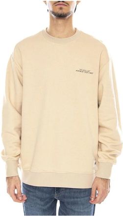 CAT Cat, Homme, Sweatshirts et sweats &agrave; capuche, Beige, Taille: L SweaT-shirt ras du cou