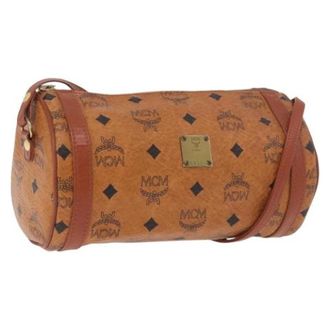 MCM Sac port&eacute; &eacute;paule Pre-owned - Femme - Pre-owned - Brun - Taille: ONE Size