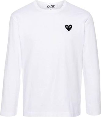 Comme Des Gar&ccedil;ons Comme Des Garcons T-shirt en coton coeur noir
