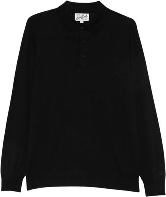 MC2 Saint Barth Alfie Strick-Polo - - Tops - Herren - Schwarzk - M